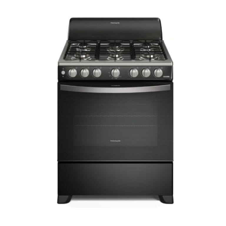 Frigidaire 30 Inch Gas Range 6 Burner Range with VaporBake and ...