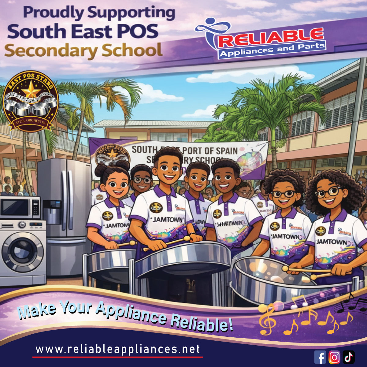 Excellence in Every Note: Supporting South East Port of Spain Secondary ...